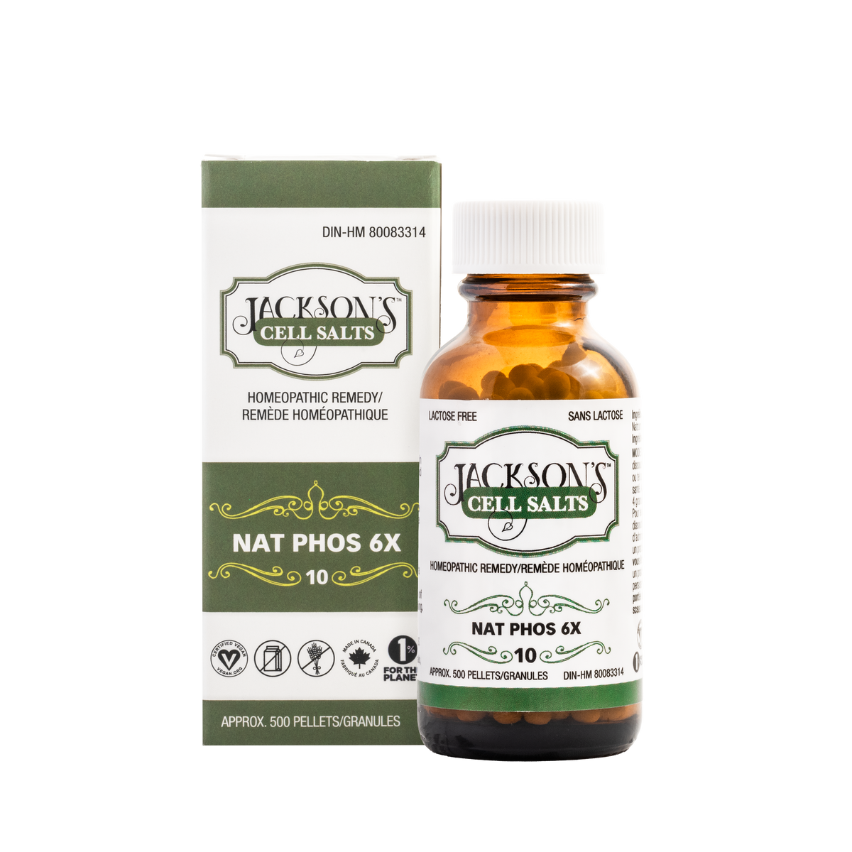 Jackson's #10 Nat phos 6X (Sodium phosphate) - Certified Vegan, Lactos ...