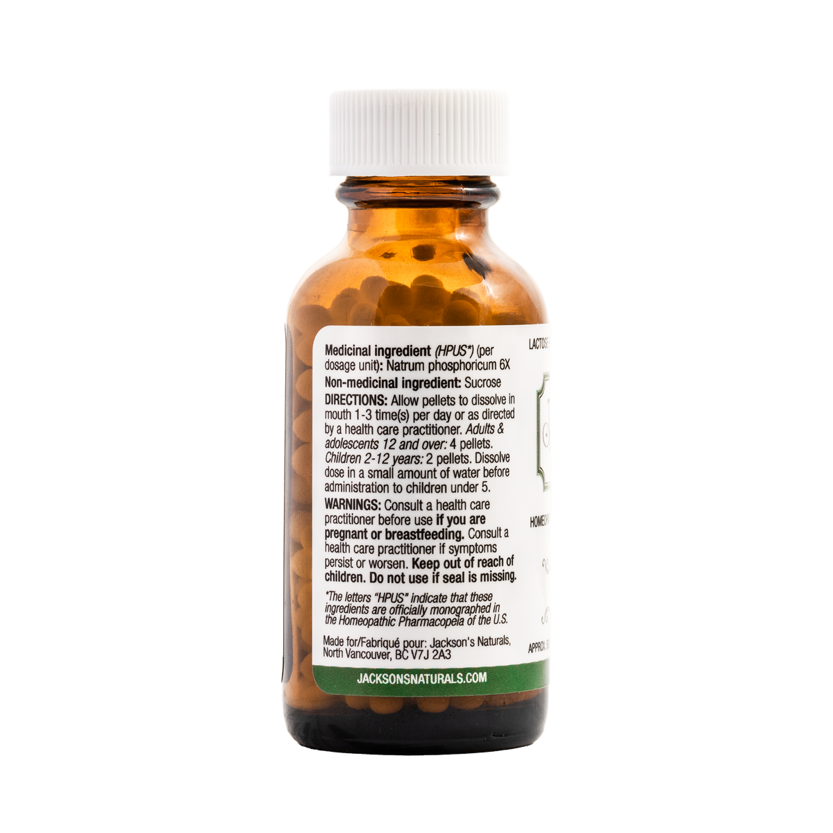 Jackson's #10 Nat phos 6X (Sodium phosphate) - Certified Vegan, Lactos ...