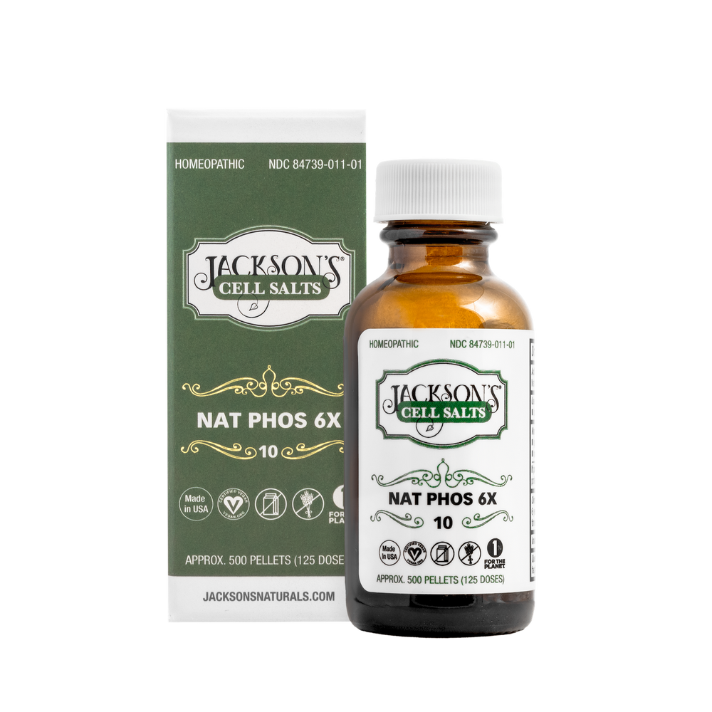 #10 Nat Phos 6X (Sodium phosphate) - Certified Vegan, Lactose-Free Cel